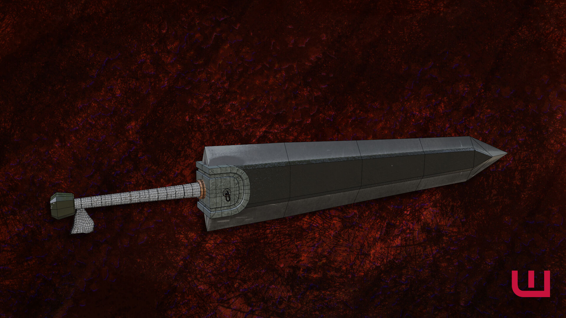 Dragon Slayer Berserk Sword LowP FanArt free VR / AR / low-poly 3D ...