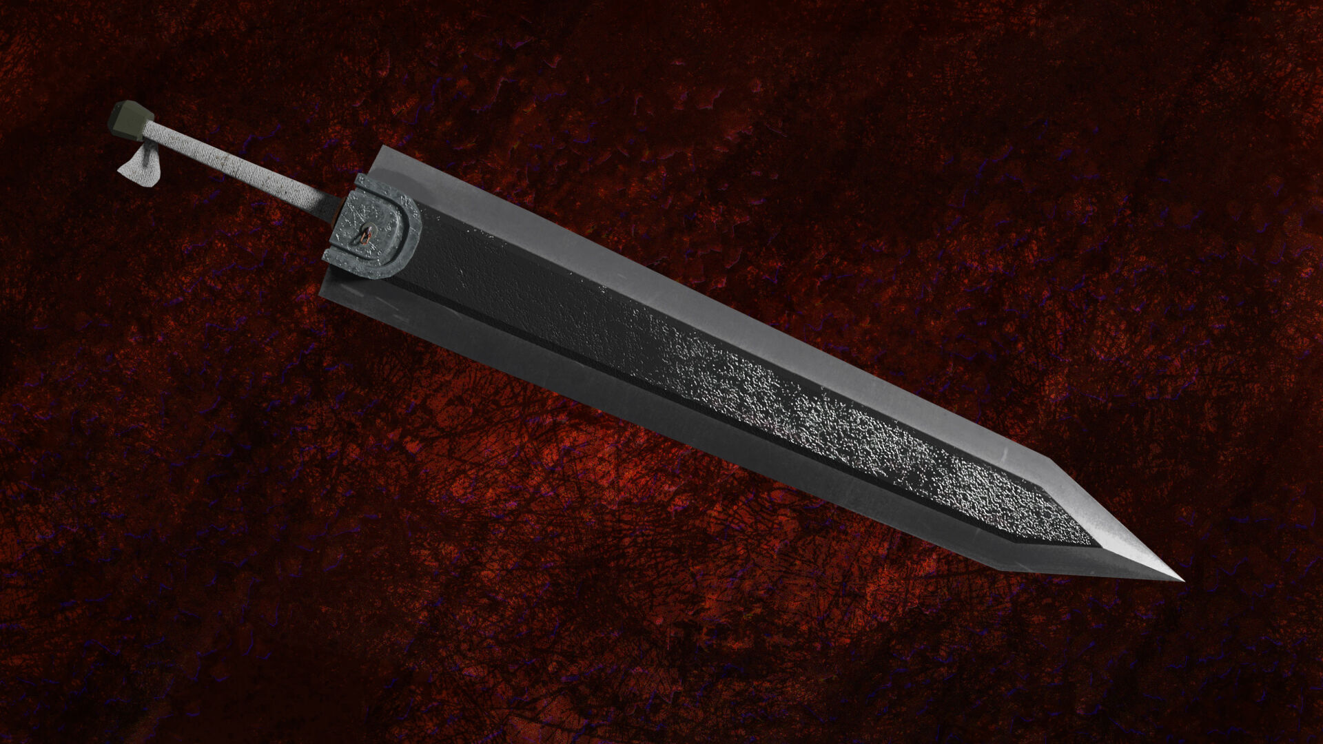 Dragon Slayer Berserk Sword LowP FanArt free VR / AR / low-poly 3D ...