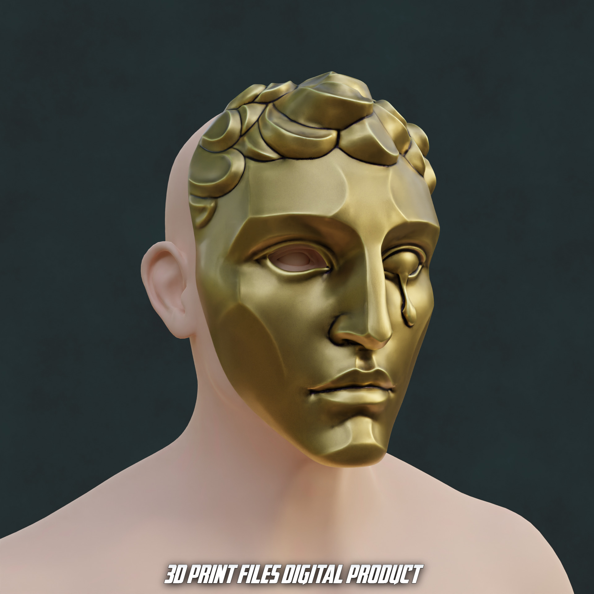 Blood Soul Mask Adam Warlock Marvel Rivals 3D model 3D printable | CGTrader