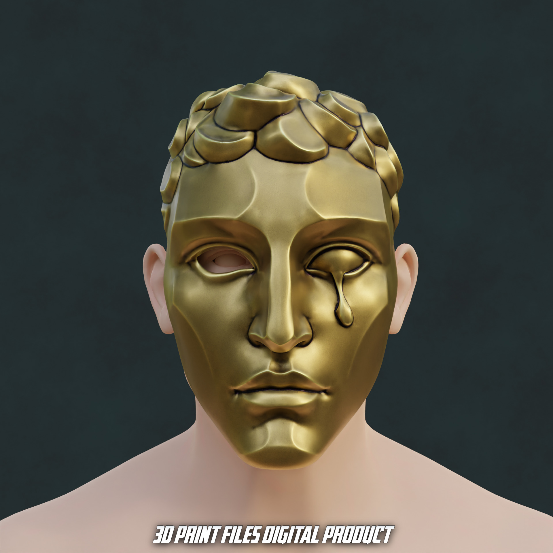 Blood Soul Mask Adam Warlock Marvel Rivals 3D model 3D printable | CGTrader