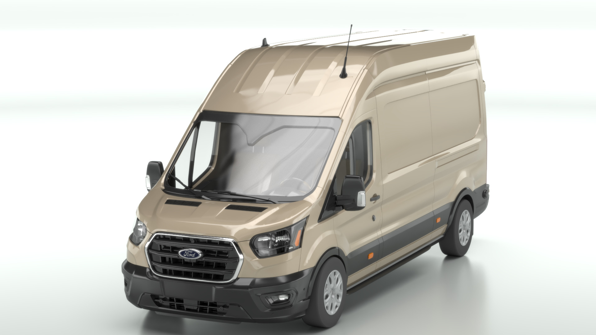 Transit Van L3H3 2021 3D model 3D printable | CGTrader