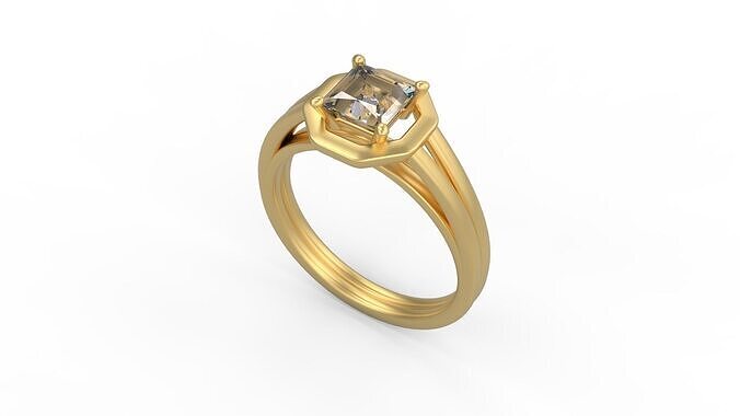 Women Solitaire 2957 3D model 3D printable | CGTrader