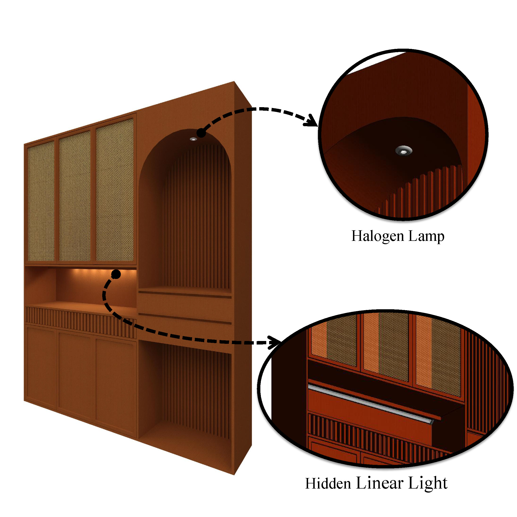 Parametric Entryway Closet and Shoe Rack Revit Family 3D model | CGTrader