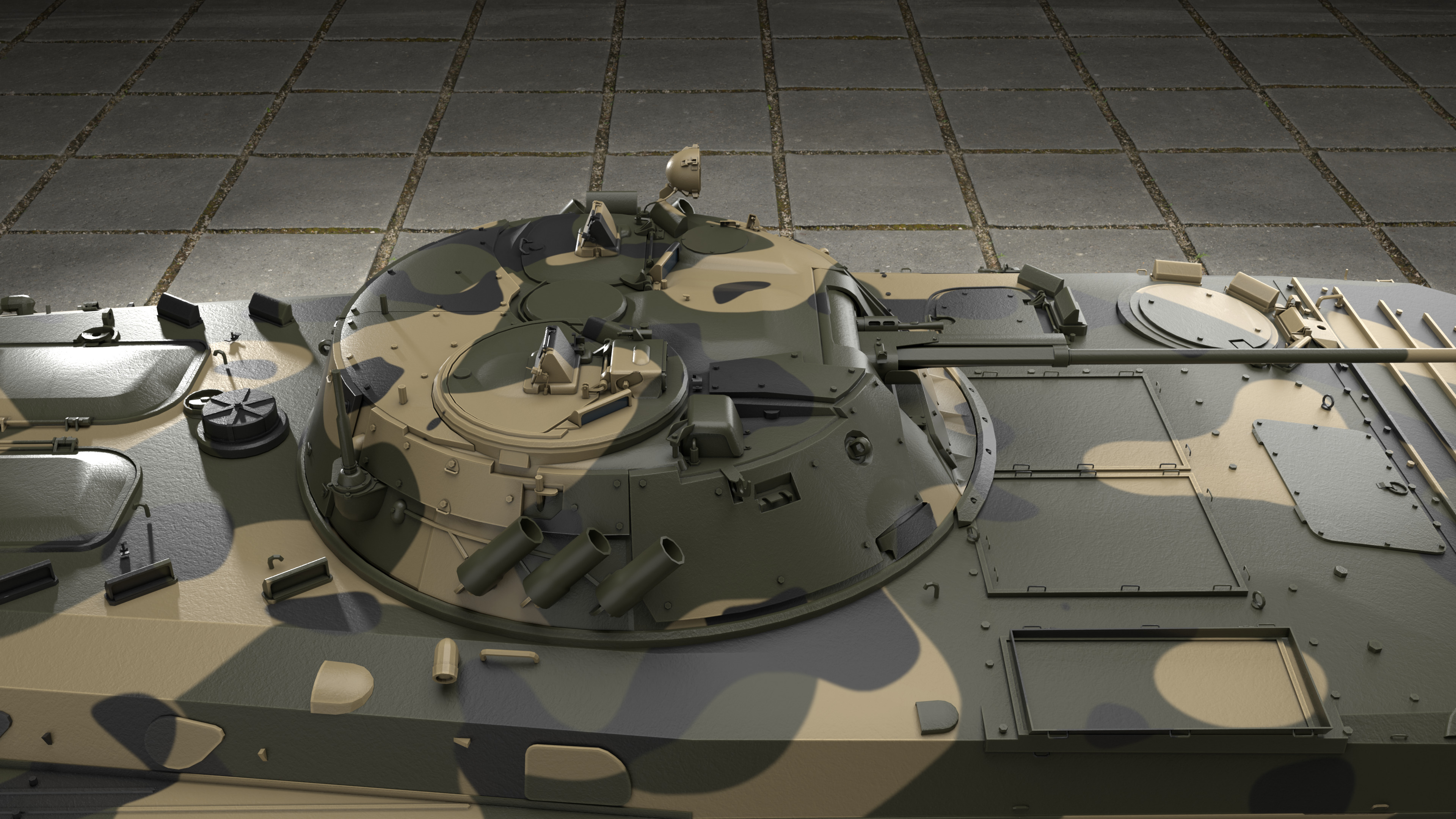 BMP2 TANK free VR / AR / low-poly 3D model | CGTrader