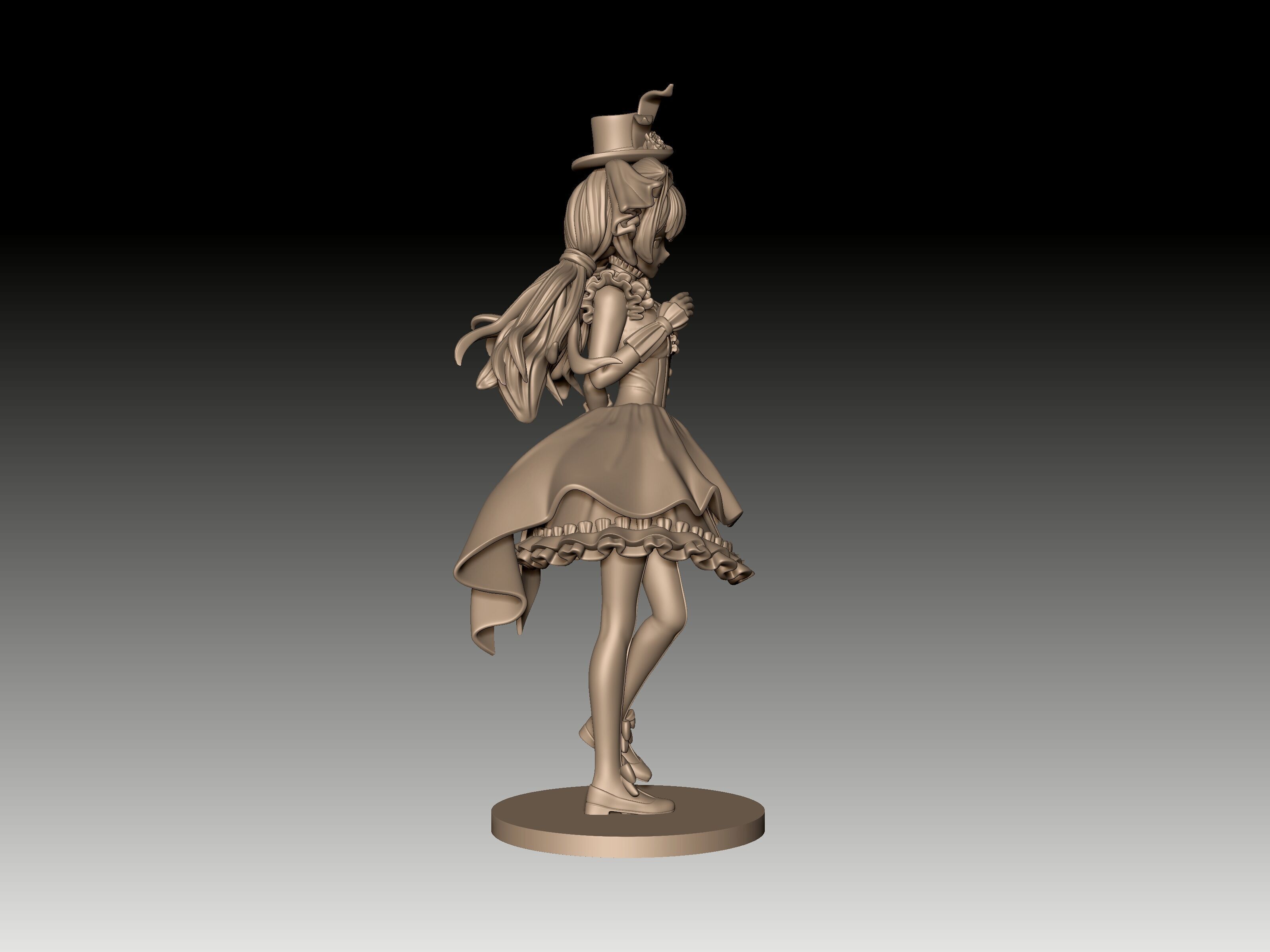 Blue archive - Idol Iochi Mari 3D print model 3D model 3D printable ...