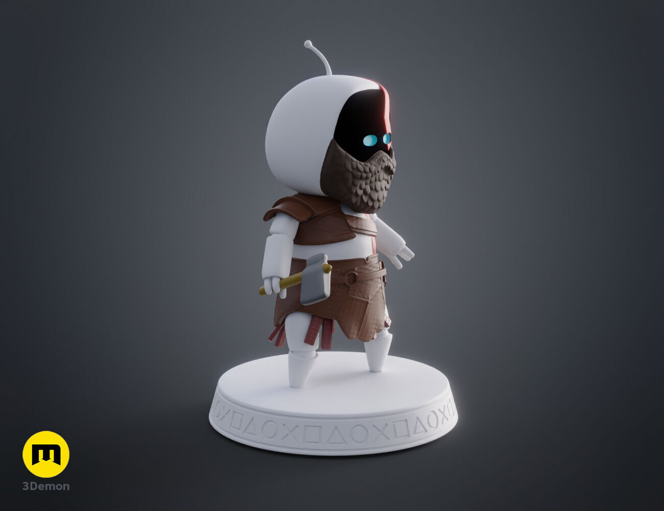 Astro Bot - God of War 3D model 3D printable | CGTrader