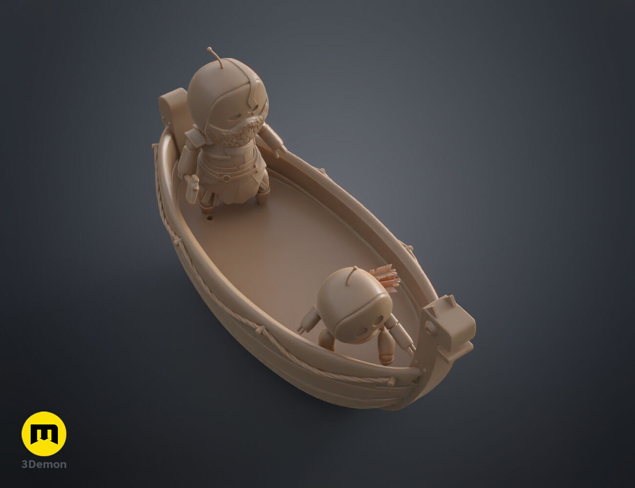 Astro Bot - God of War 3D model 3D printable | CGTrader