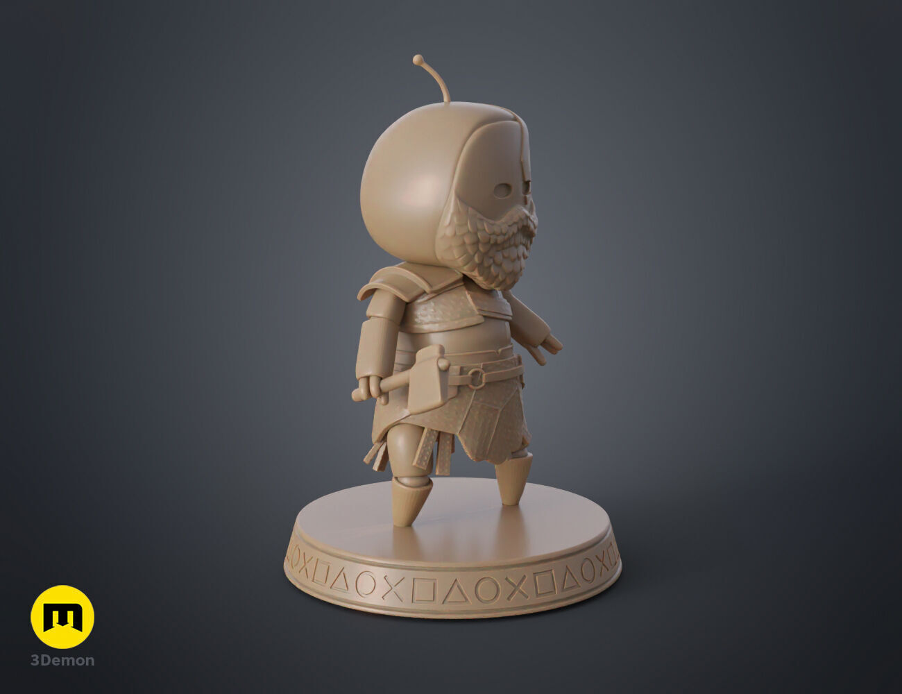 Astro Bot - God of War 3D model 3D printable | CGTrader