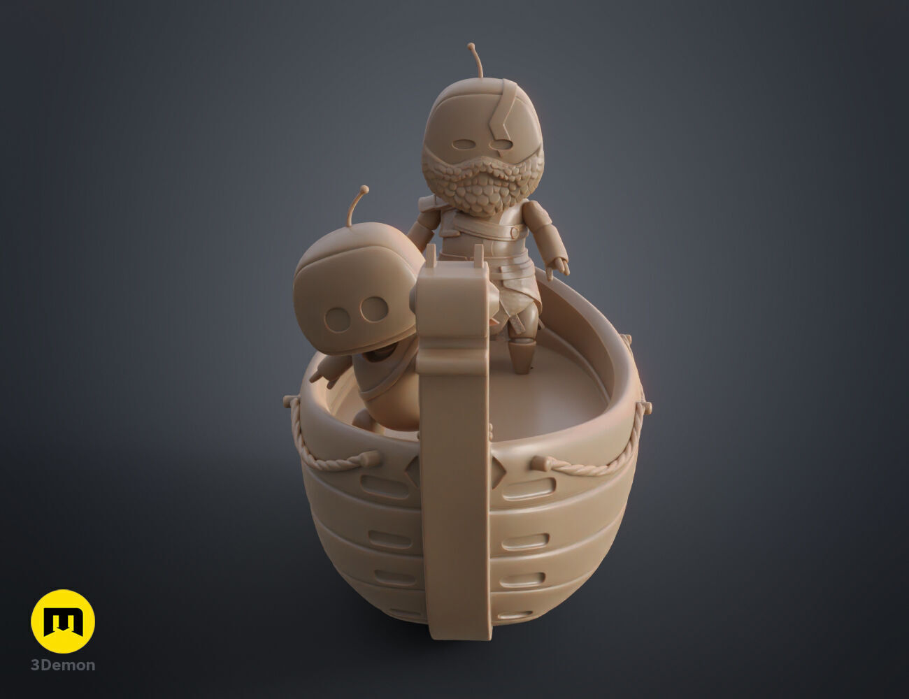 Astro Bot - God of War 3D model 3D printable | CGTrader