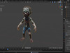 3D model Terrifying Zombie Kid - Game-Ready Fully Rigged VR / AR / low-poly | CGTrader