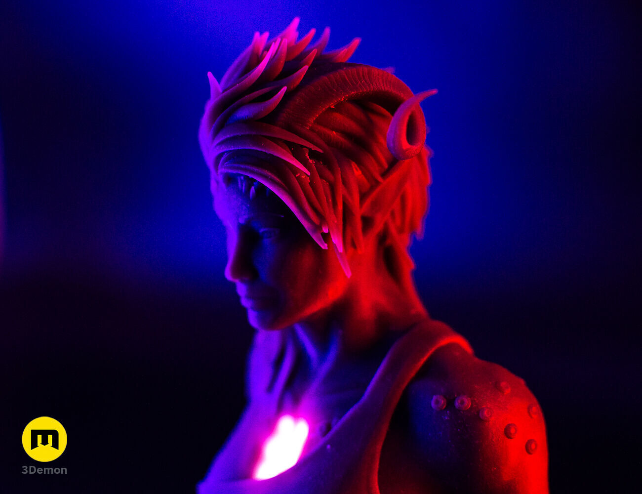 Karlach Bust - Baldurs Gate 3D model 3D printable | CGTrader