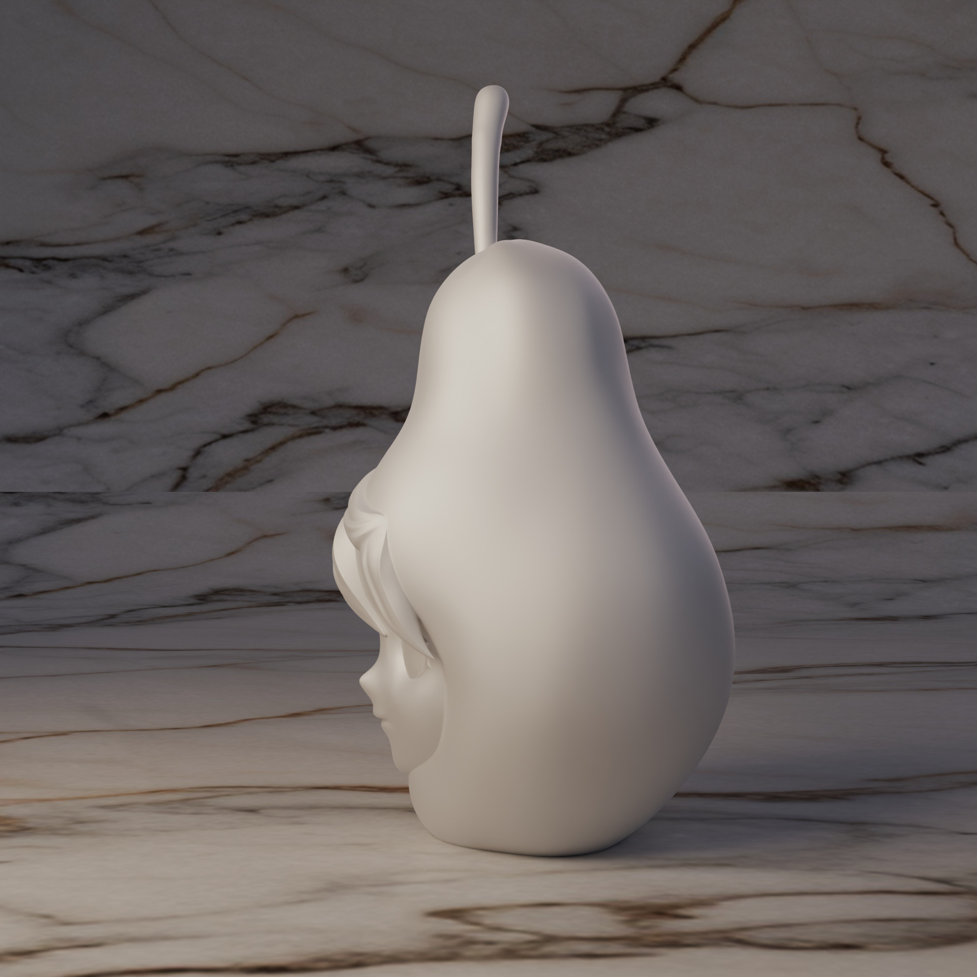 Teto pear free 3D model 3D printable | CGTrader