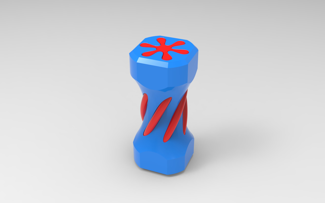Double Spiral Passthrough 3d model - High quality 3D model 3D printable ...