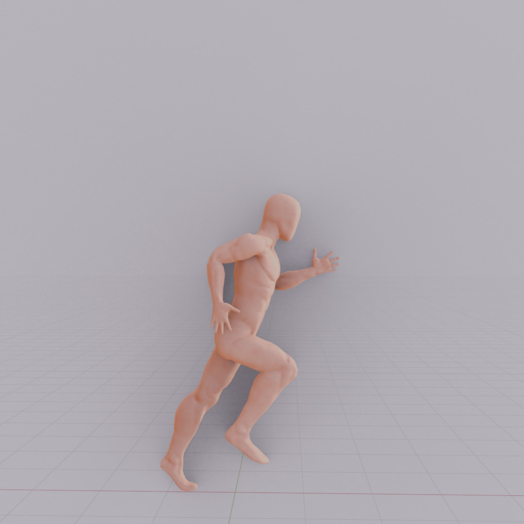 Human Male Base Mesh free VR / AR / low-poly 3D model animated rigged ...