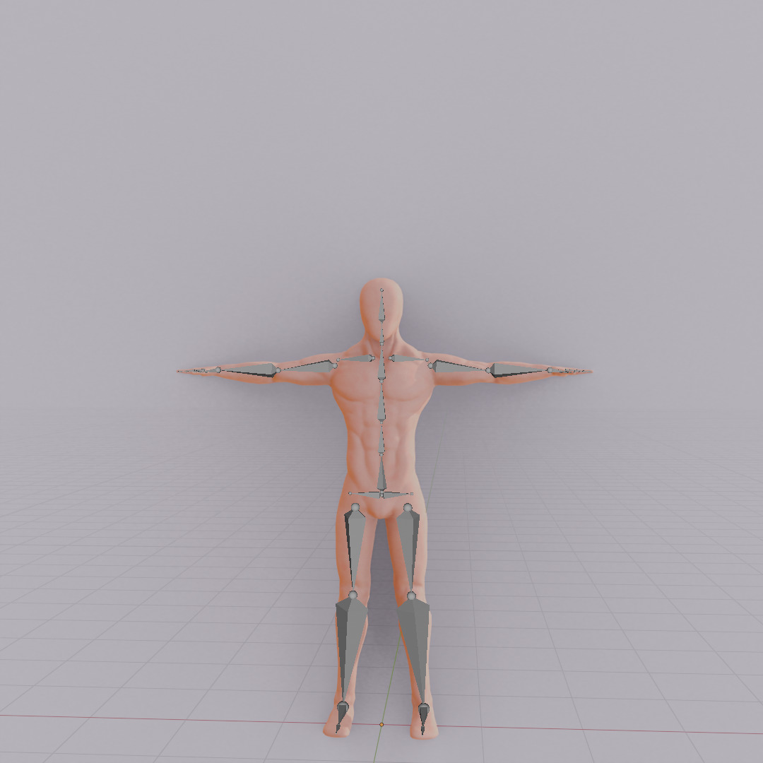 Human Male Base Mesh free VR / AR / low-poly 3D model animated rigged ...