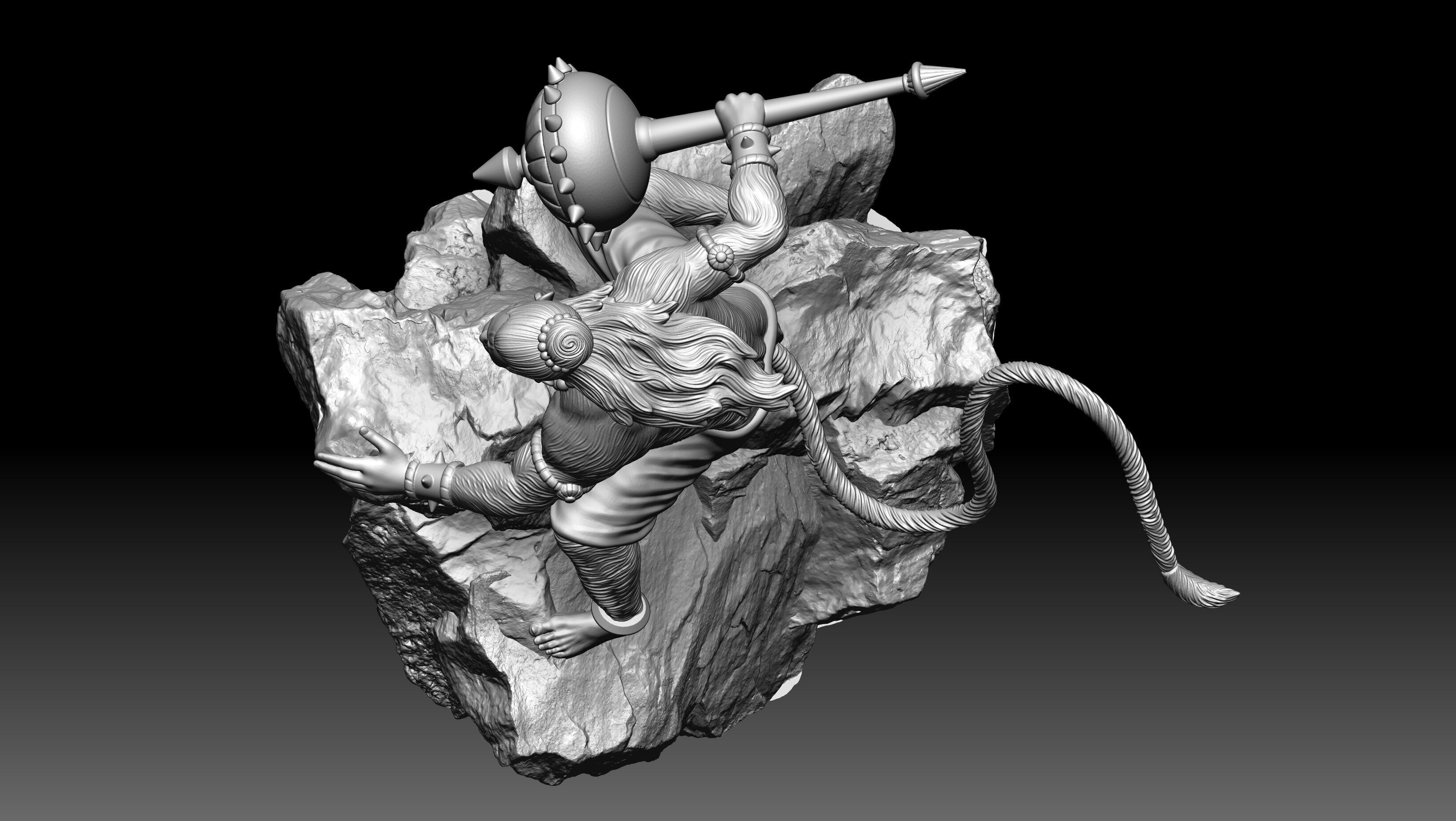 Hanuman ji 3d printable model hindu god 3D model 3D printable | CGTrader