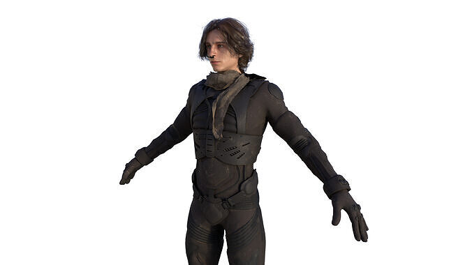 Paul Atreides Dune Character 3D model | CGTrader