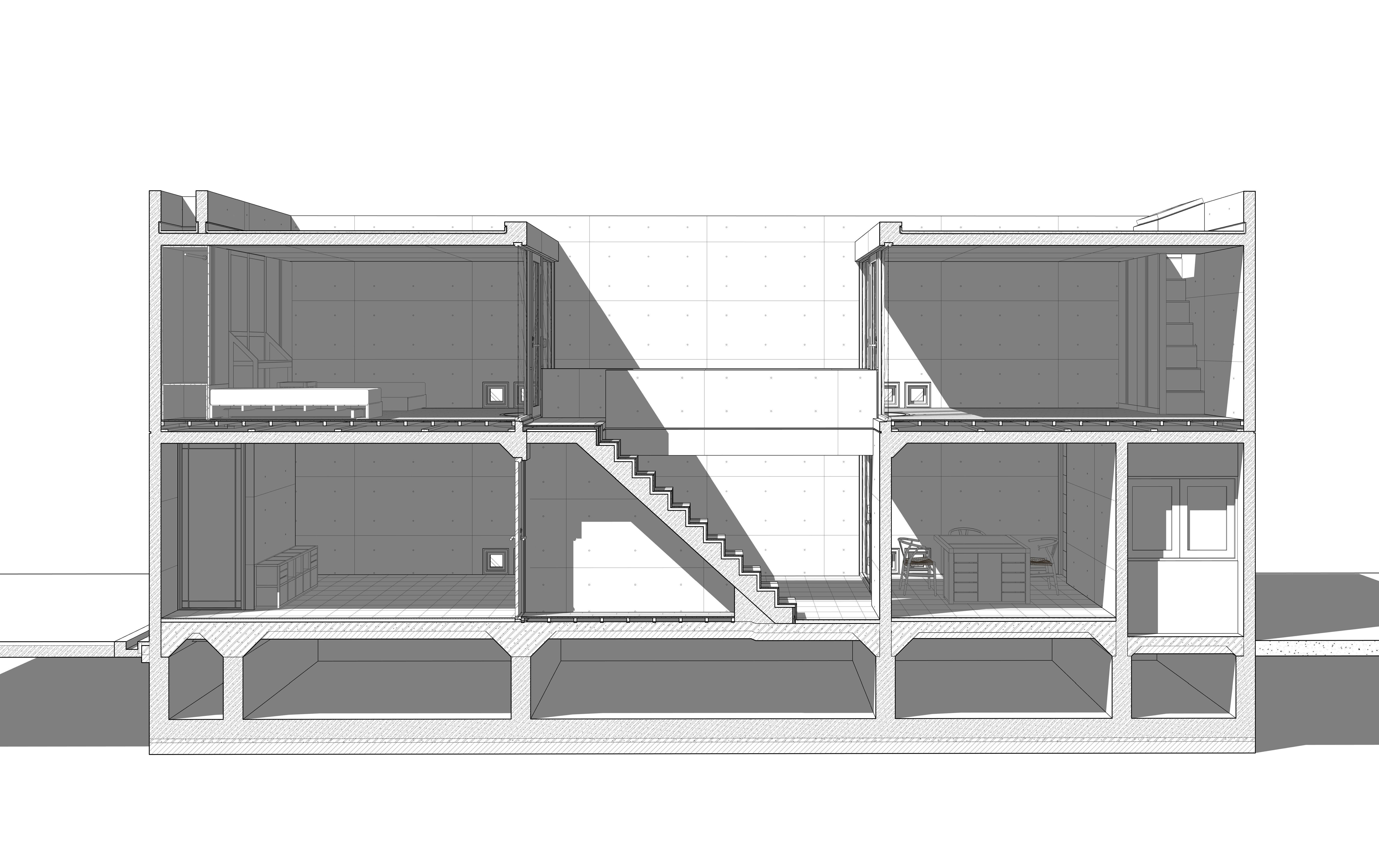 Tadao Ando - Azuma House 3D model | CGTrader