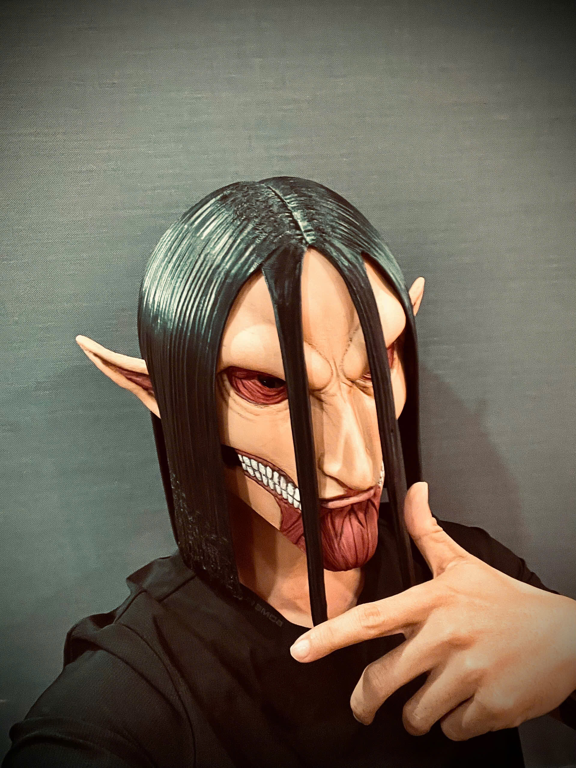 Eren Final Form Head Wearable - With Hair - Attack On Titan 3D model 3D ...