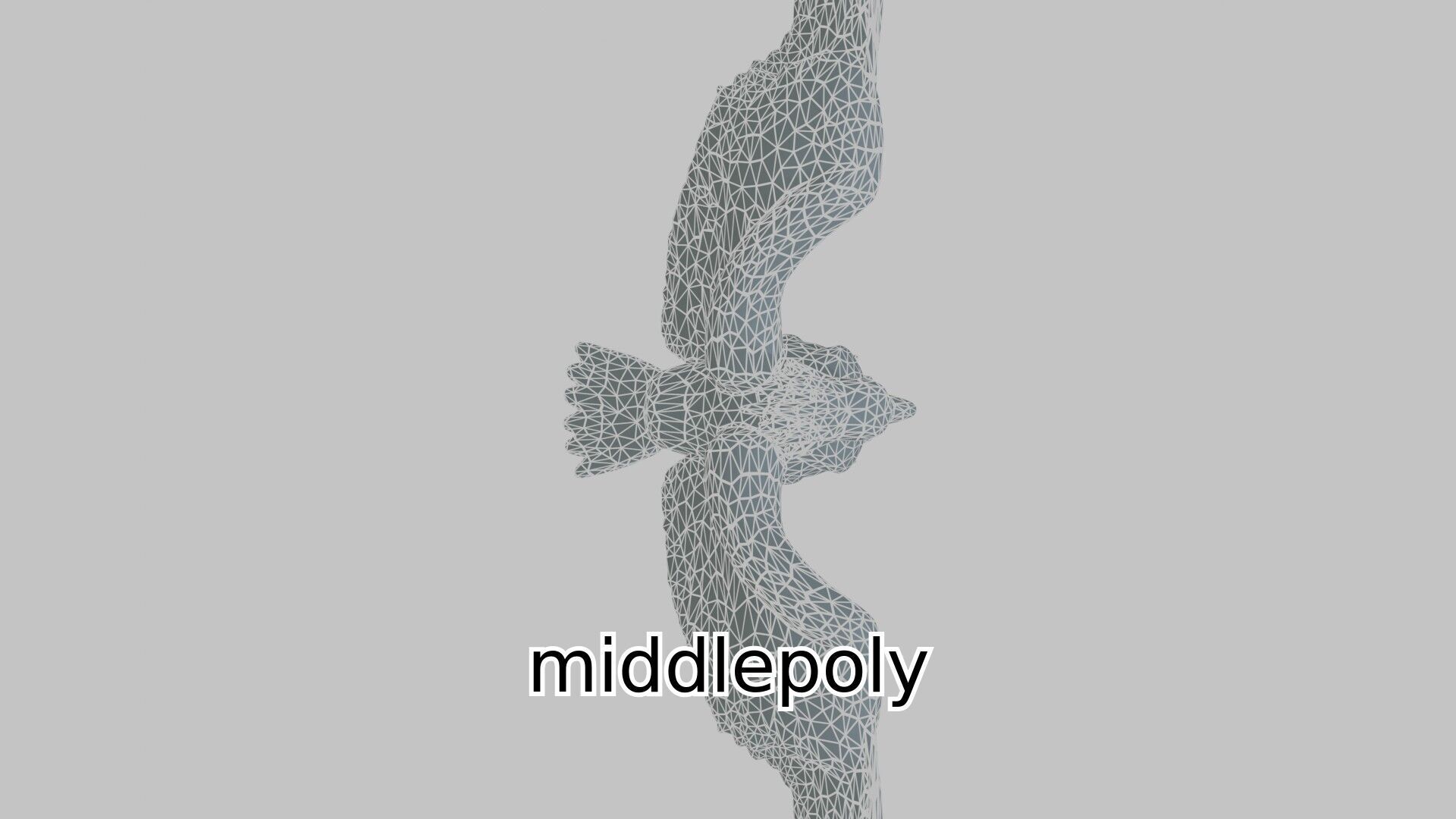 3D model Mythical Griffin Bird Detailed 3D Model VR / AR / low-poly ...