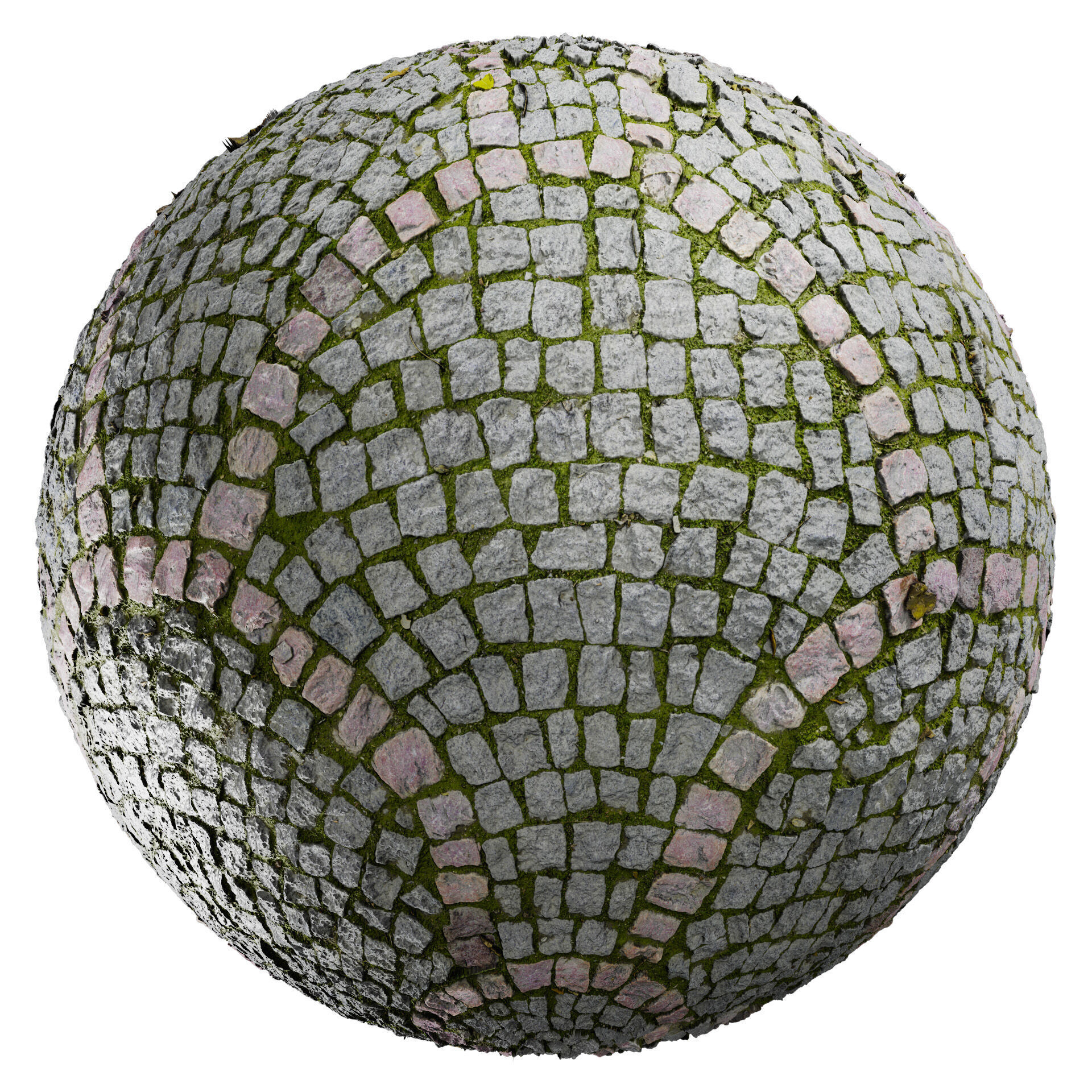 PBR Old Grey Stone Pavement Texture 08 -4K Scanned and Seamless Texture ...