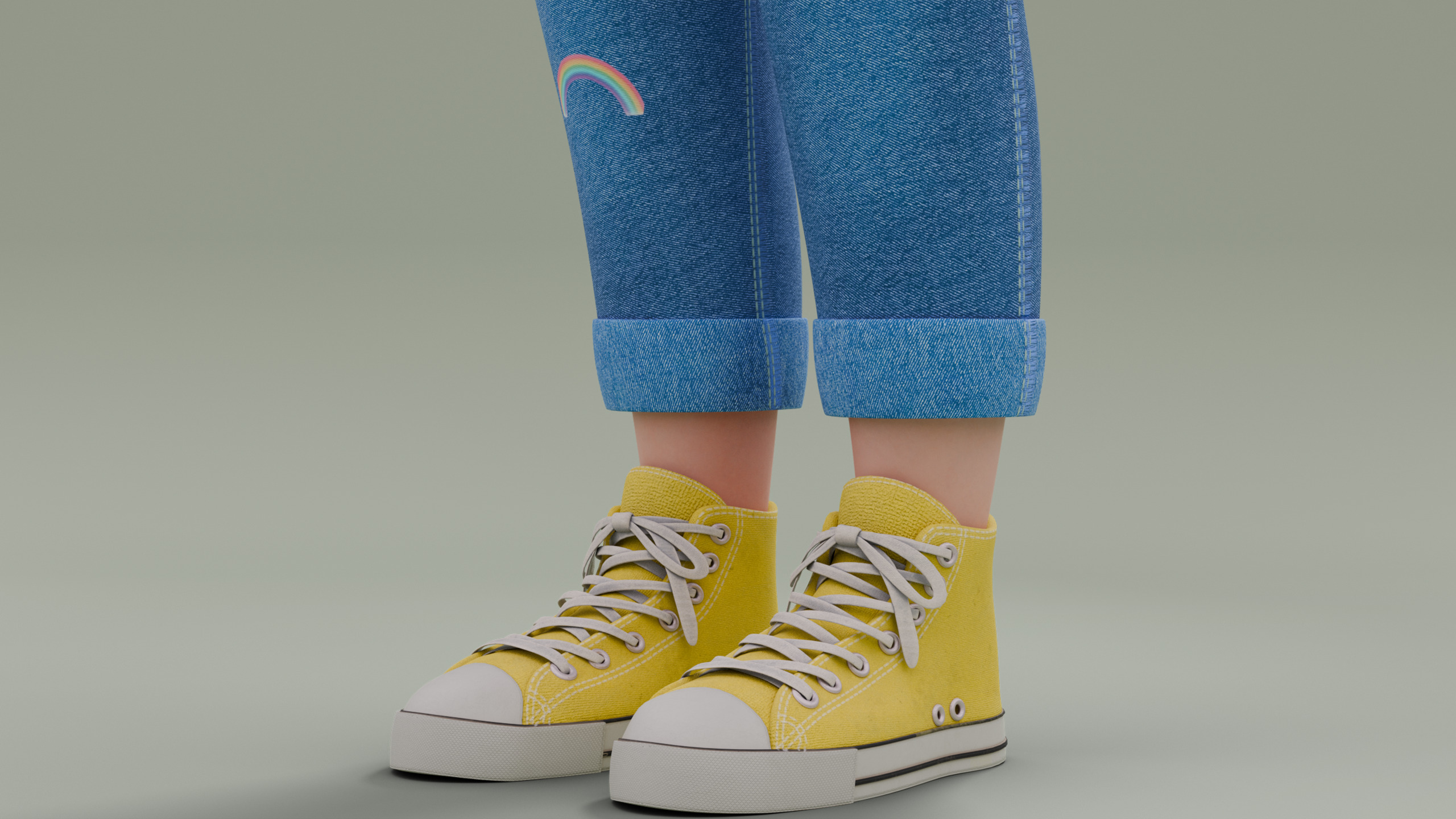 3D model Cartoon Girl Rig VR / AR / low-poly | CGTrader