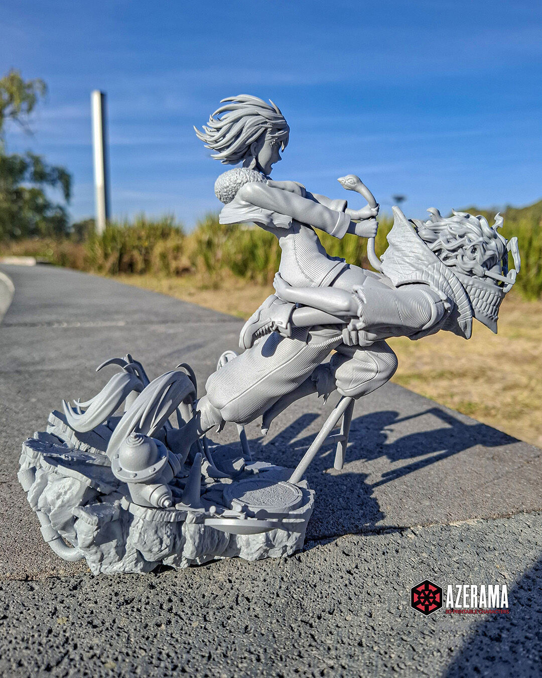 Momo and Okarun STL Ready for 3D Printing 3D model 3D printable | CGTrader