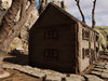 Rustic Medieval Cliffside House free 3D model | CGTrader