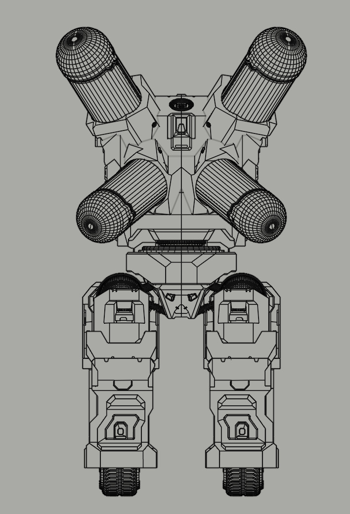 Cyber Tank free 3D model | CGTrader