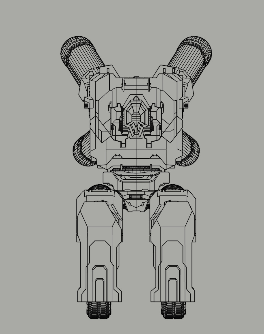 Cyber Tank free 3D model | CGTrader