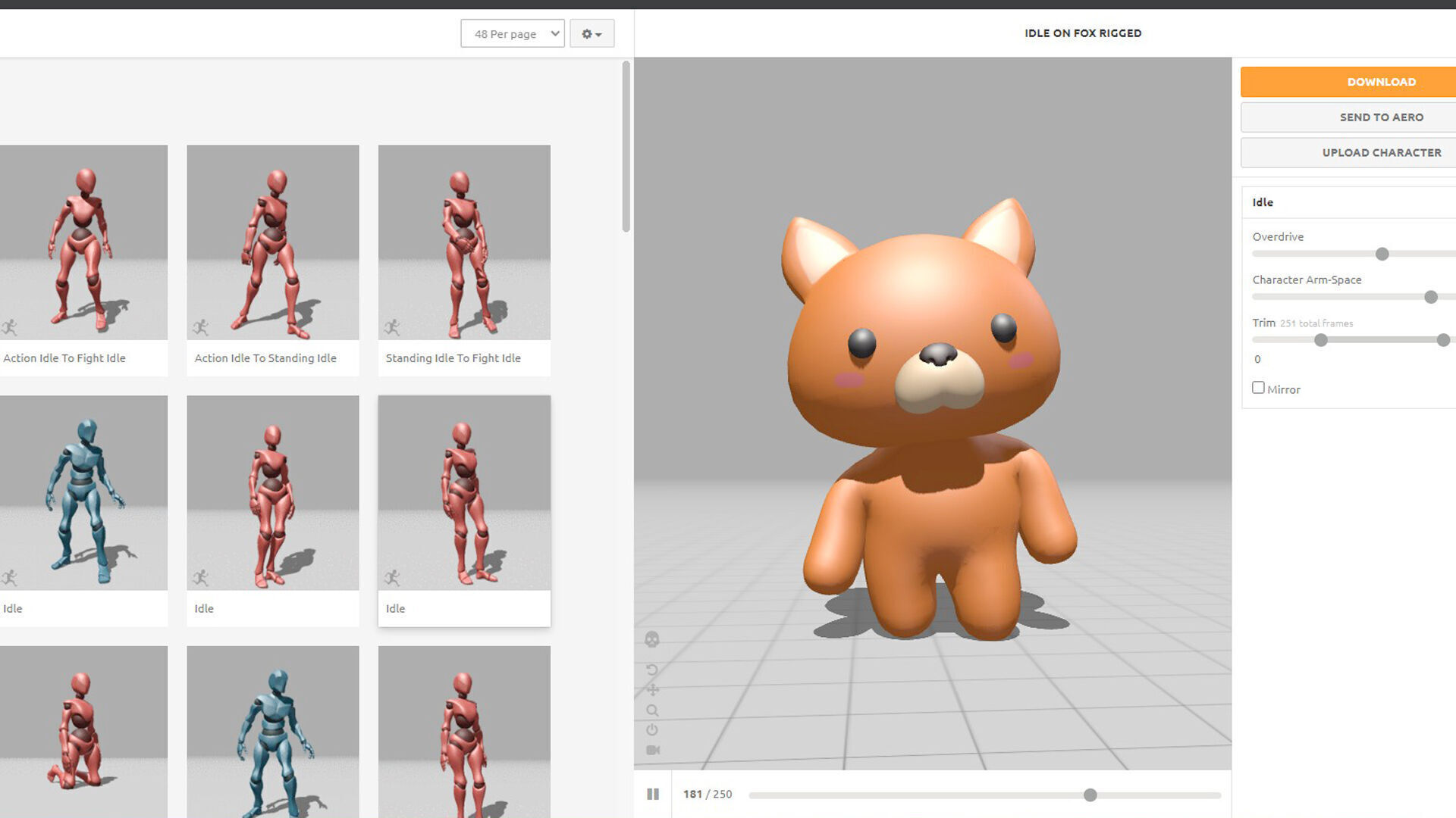 3D model Funny 3D Cartoon Characters - Chubby Animated Models VR / AR ...