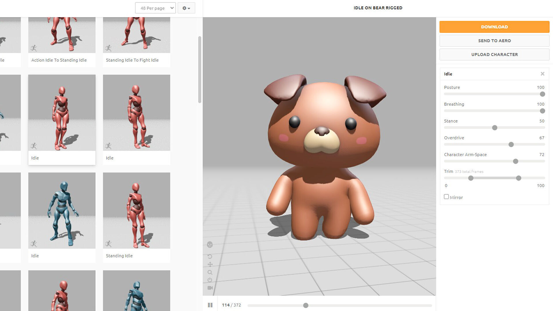 3D model Funny 3D Cartoon Characters - Chubby Animated Models VR / AR ...