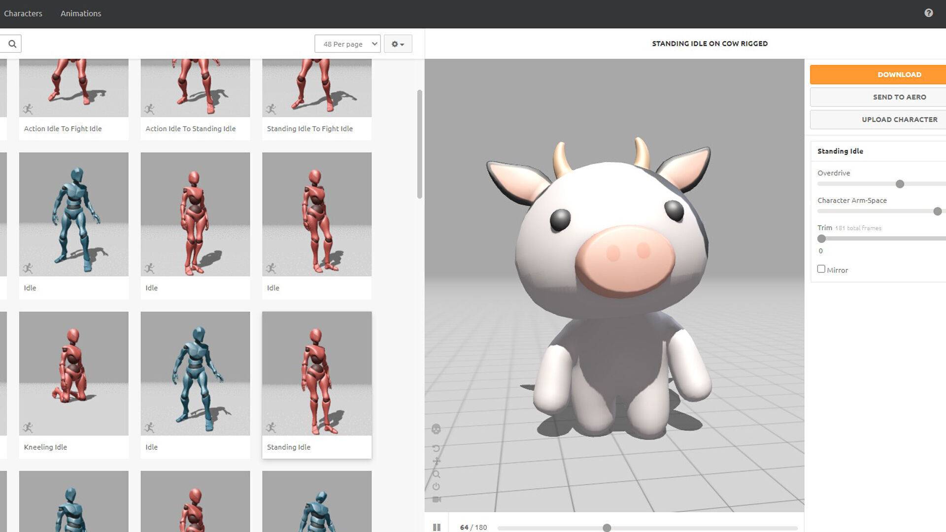 3D model Funny 3D Cartoon Characters - Chubby Animated Models VR / AR ...