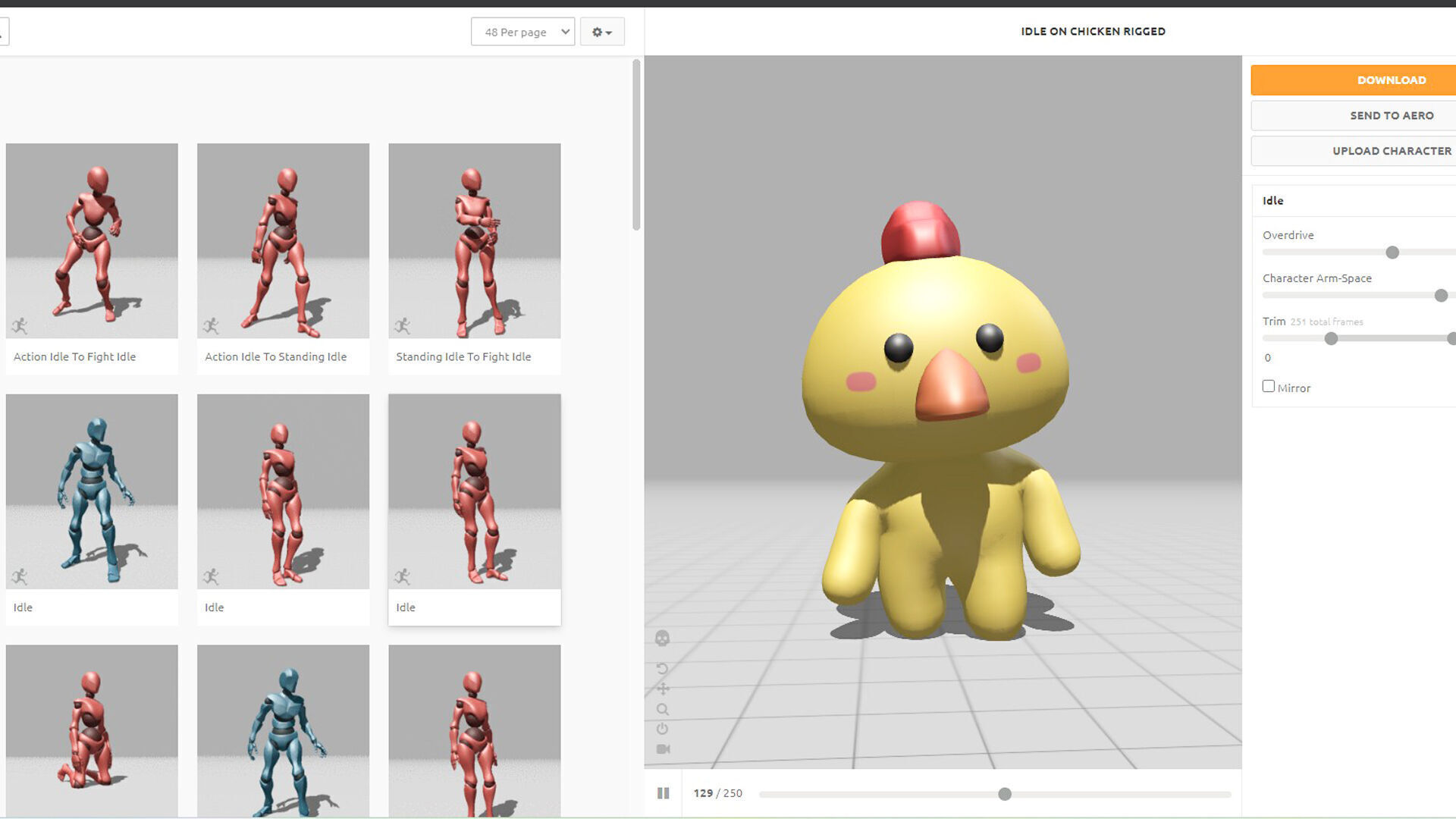 3D model Funny 3D Cartoon Characters - Chubby Animated Models VR / AR ...