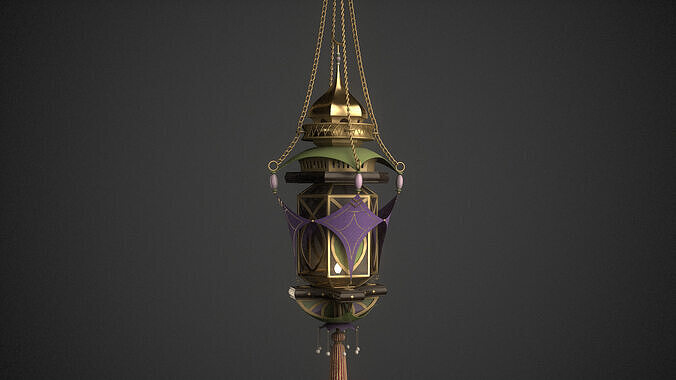 Lantern - Fanoos 3D model | CGTrader