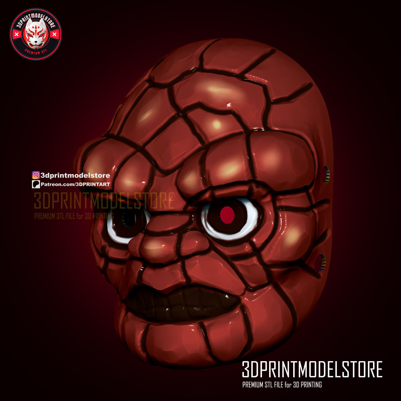 Thing Mask - Fantastic Four First Steps - Cosplay Marvel 3D model 3D ...