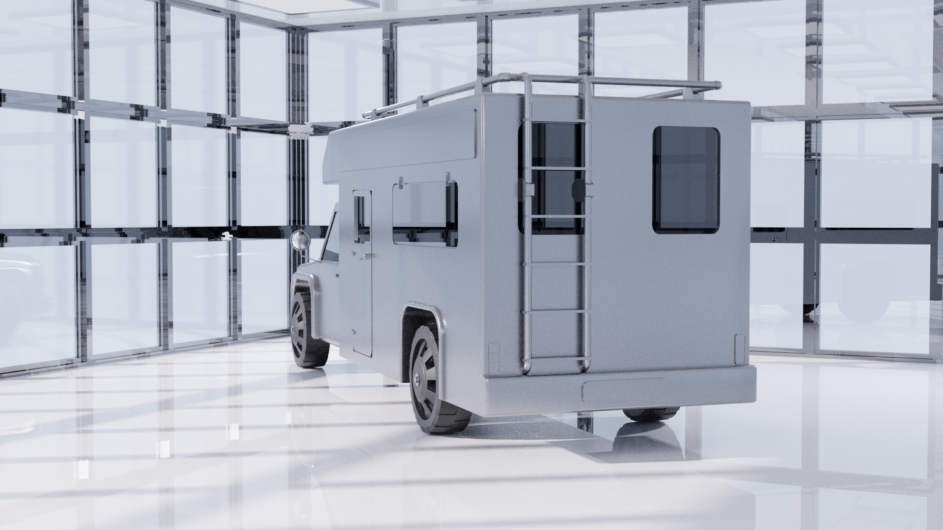 RV Motorhome Camper 3D model | CGTrader