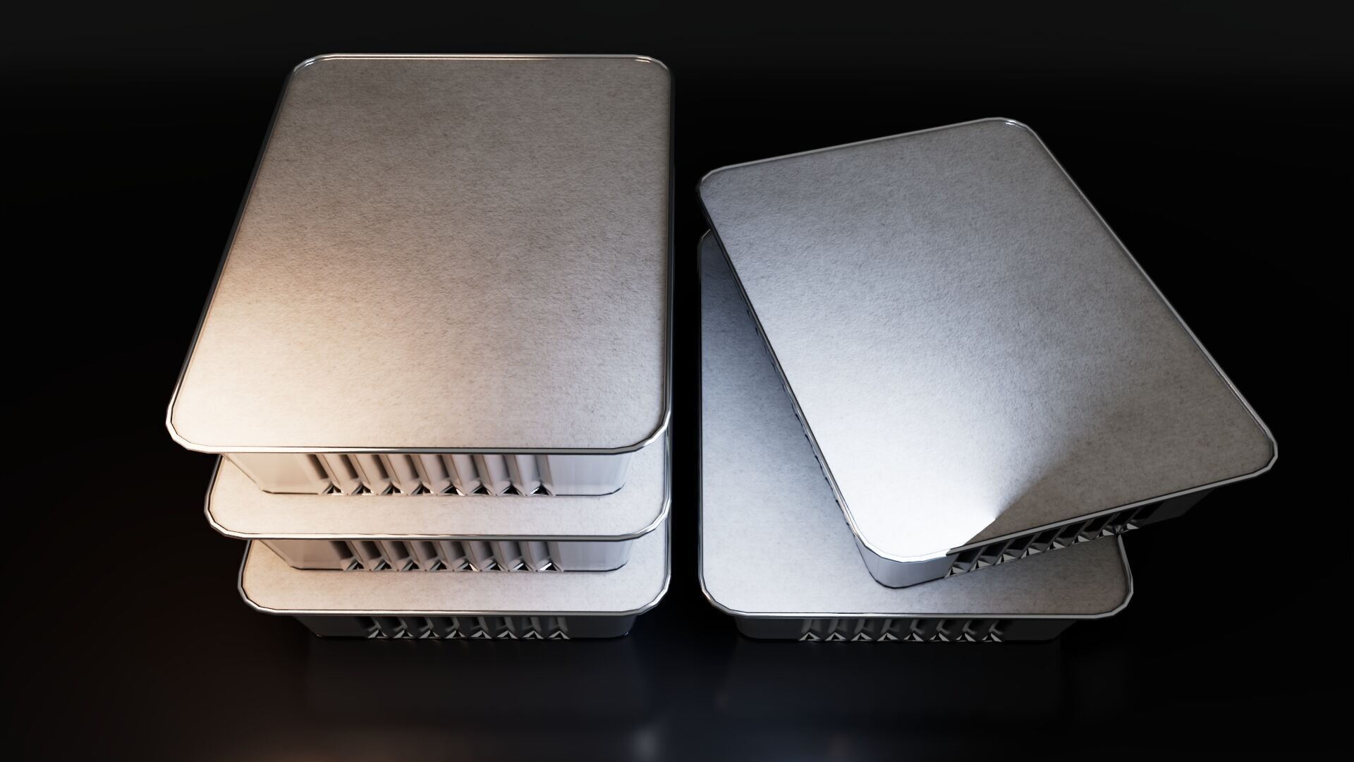 Food Containers free VR / AR / low-poly 3D model | CGTrader