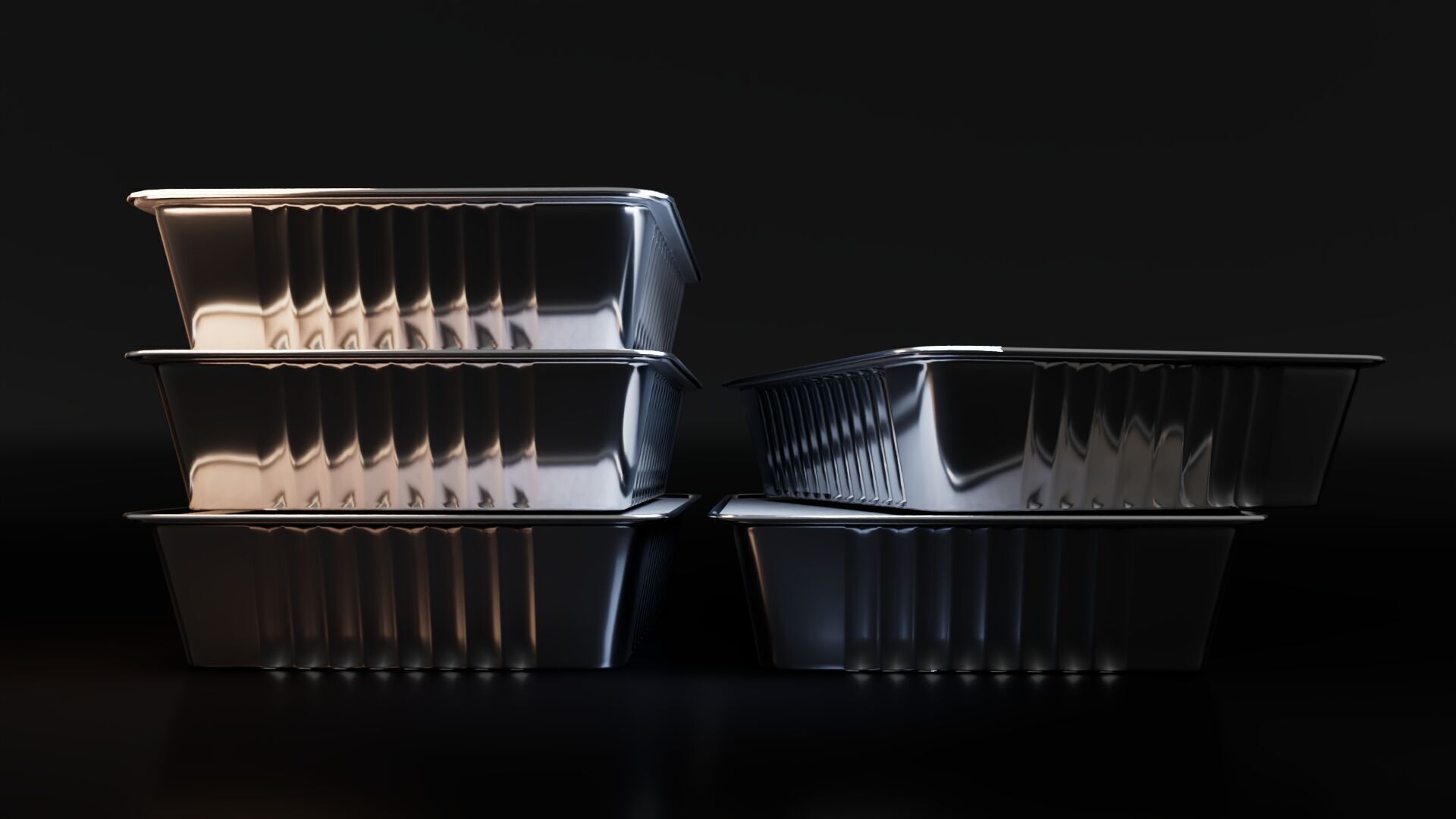 Food Containers free VR / AR / low-poly 3D model | CGTrader