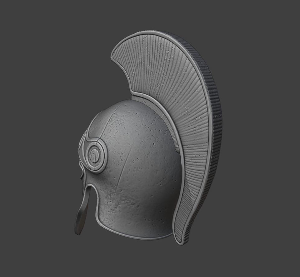Roman Helmet 3d Print 3D model 3D printable | CGTrader