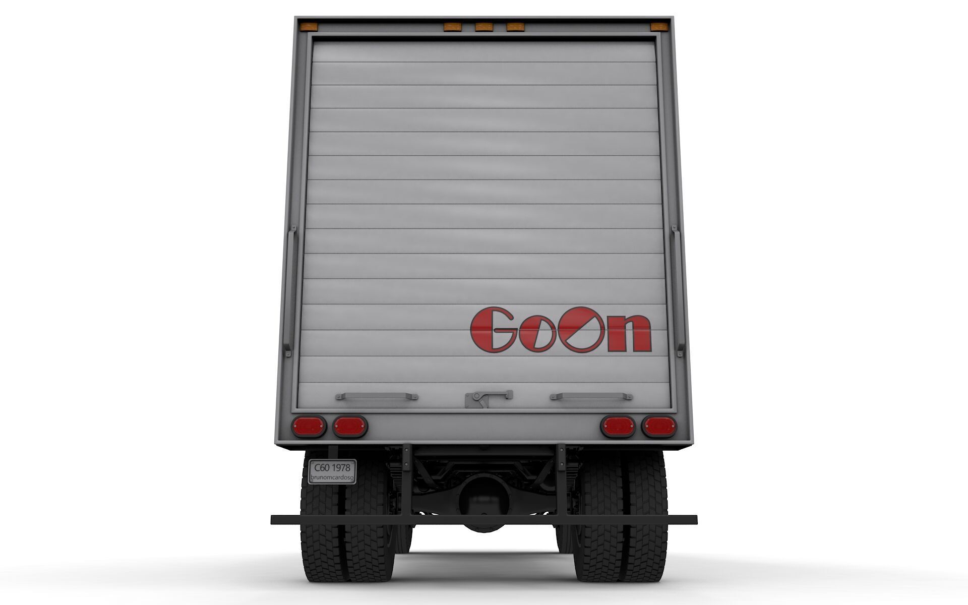 Chevy C60 1978 Box Truck 3D model | CGTrader