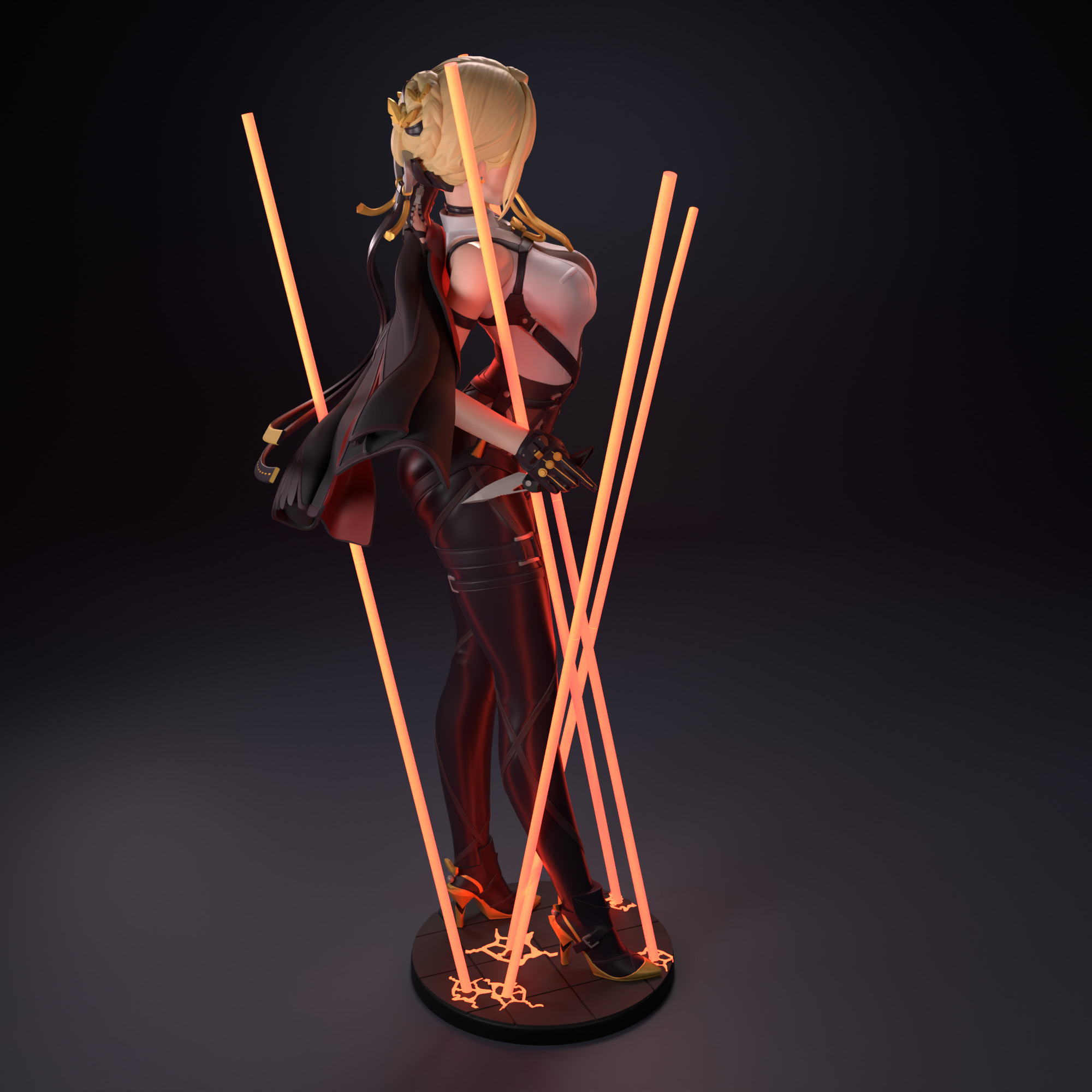 Evelyn Chevalier from Zenless Zone Zero 3D model 3D printable | CGTrader