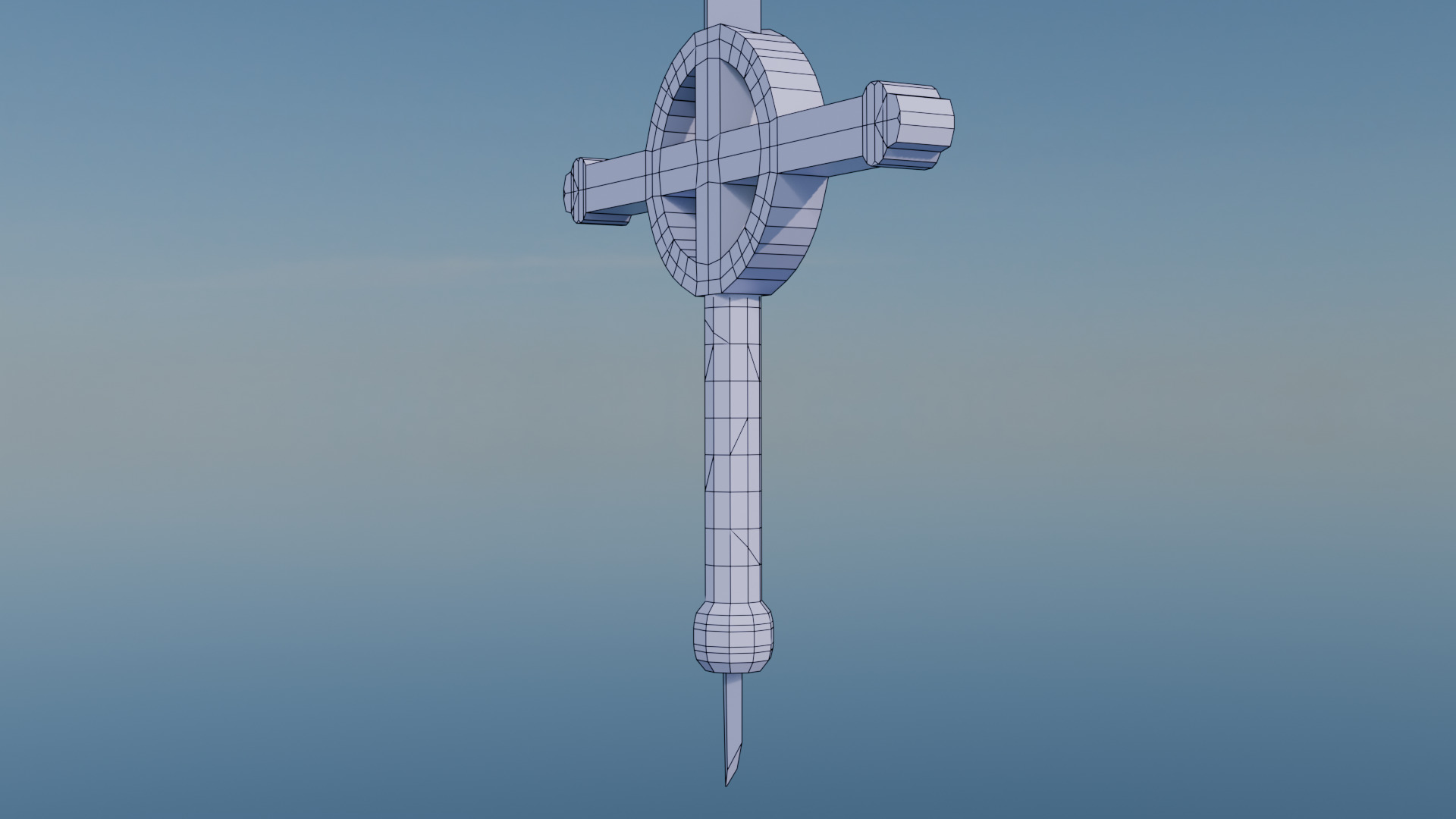 3D model Finn Demon Blood Sword from Adventure Time VR / AR / low-poly ...