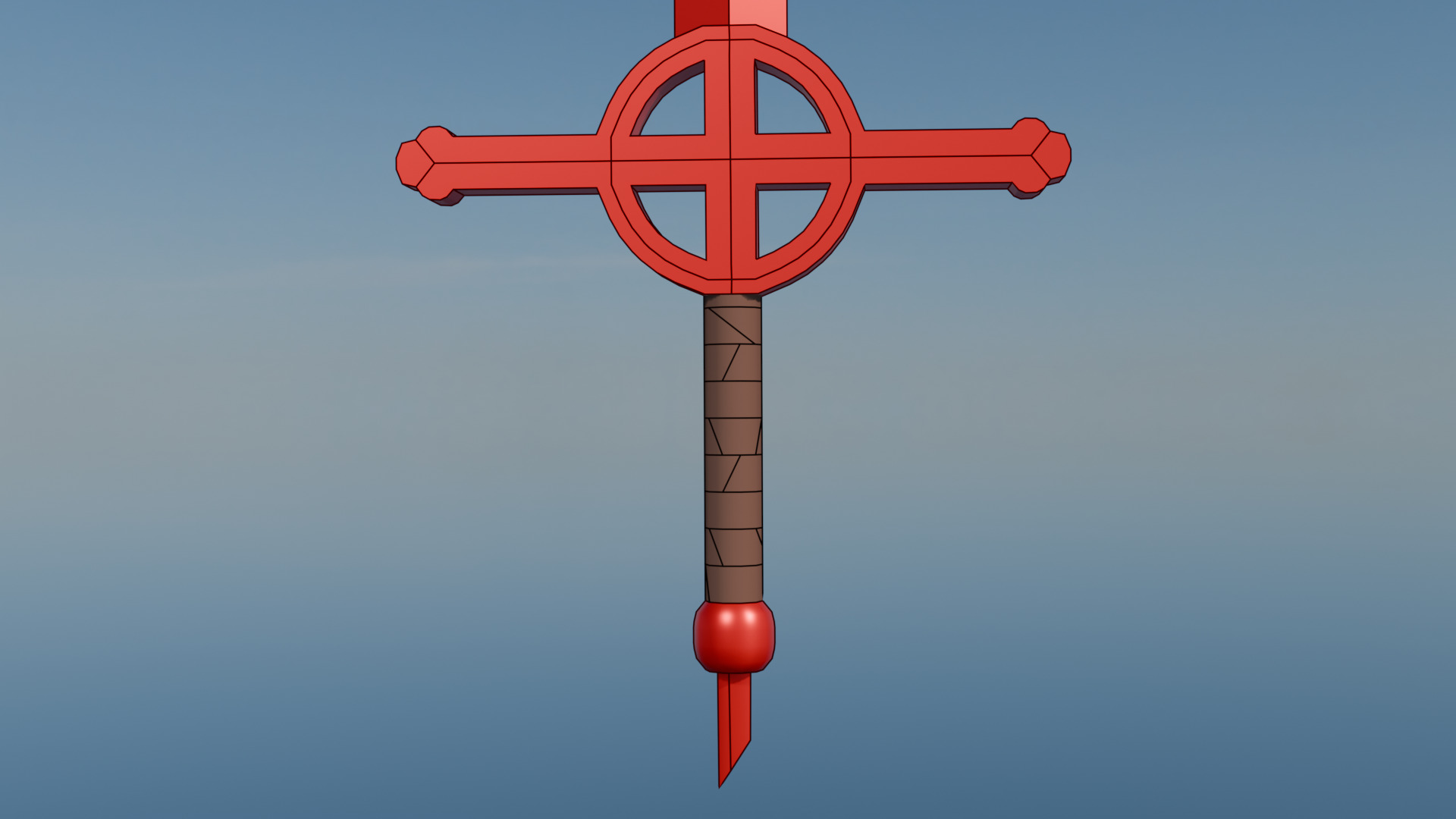 3D model Finn Demon Blood Sword from Adventure Time VR / AR / low-poly ...
