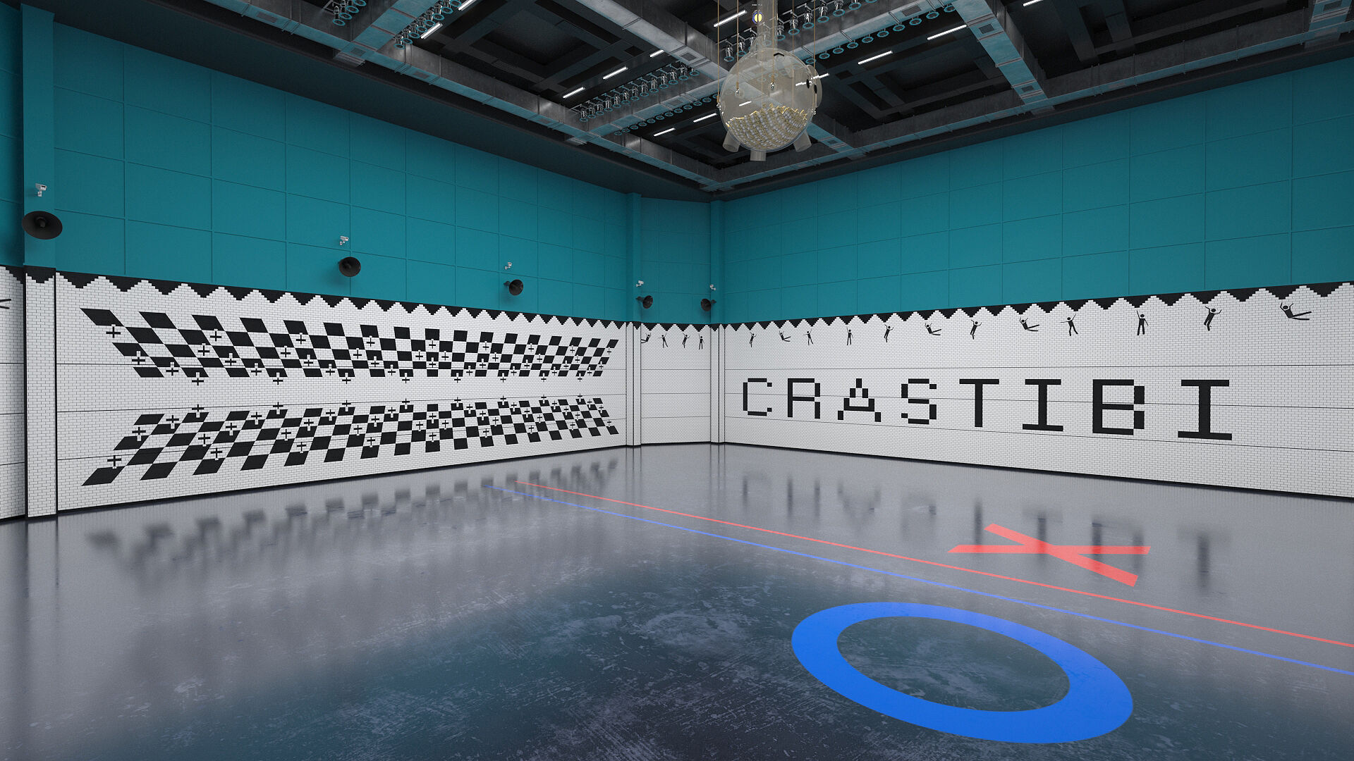 Squid Game season 2 player dorm Rest area 3D model | CGTrader