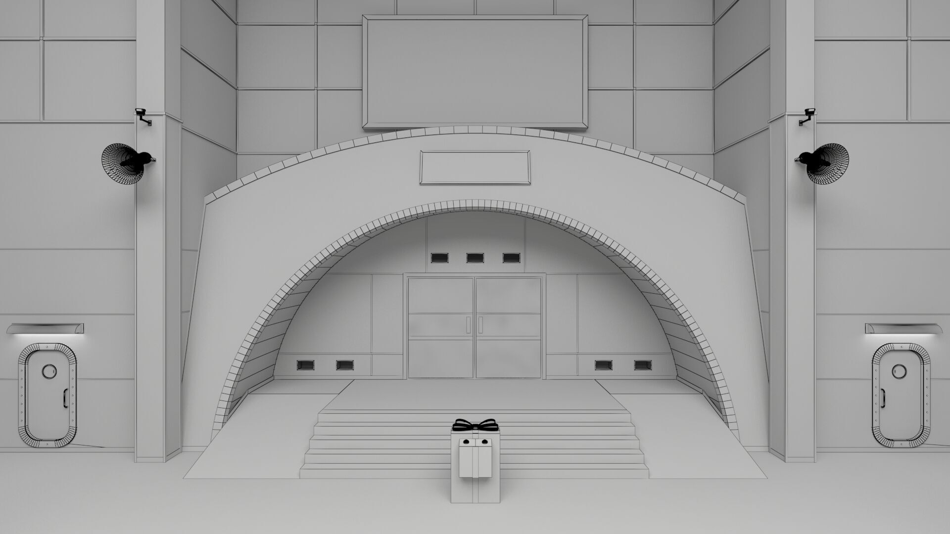 Squid Game season 2 player dorm Rest area 3D model | CGTrader