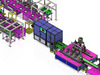 3D Model Design of Soft Pack Power Battery Assembly PACK Line 3D model ...