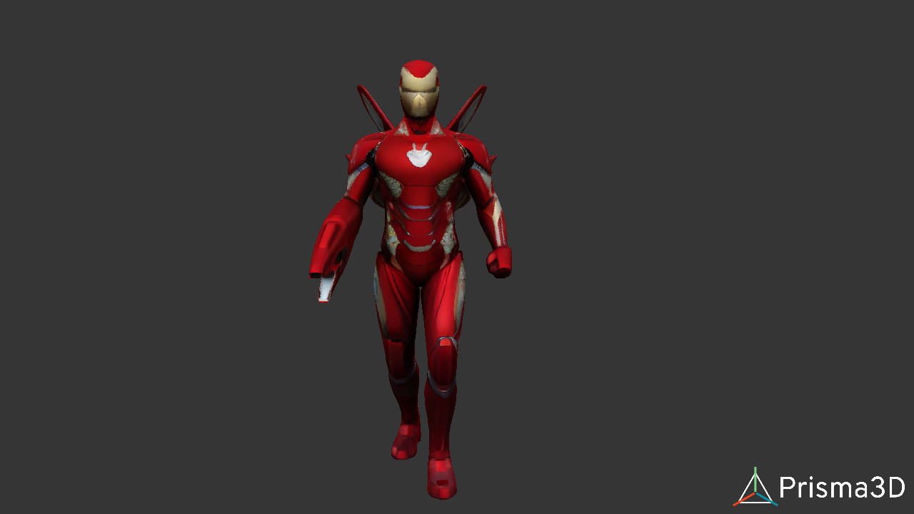 3D model Marvel stars 3d realistic model download VR / AR / low-poly ...