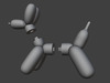 Interlocking Balloon Dog 3D model 3D printable | CGTrader
