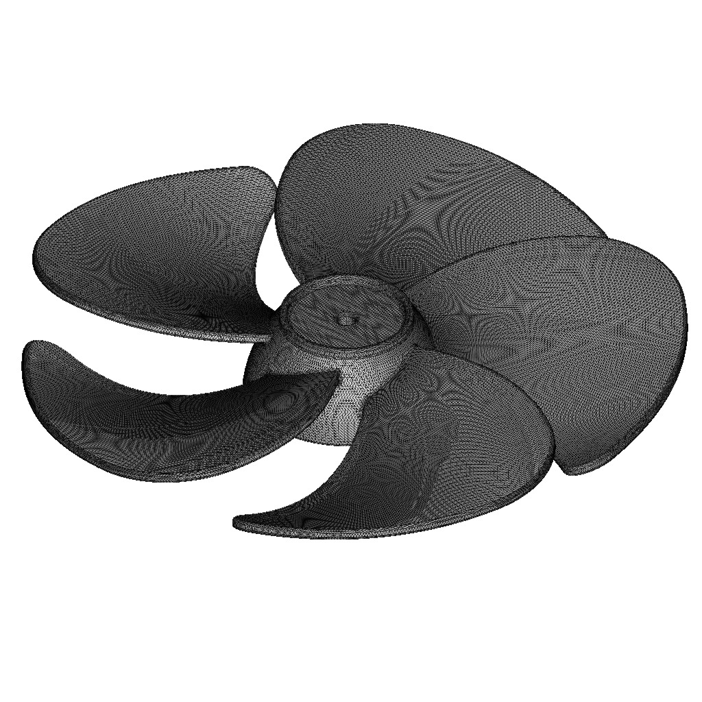 Ventilation Fan Blade 3D model 3D printable | CGTrader